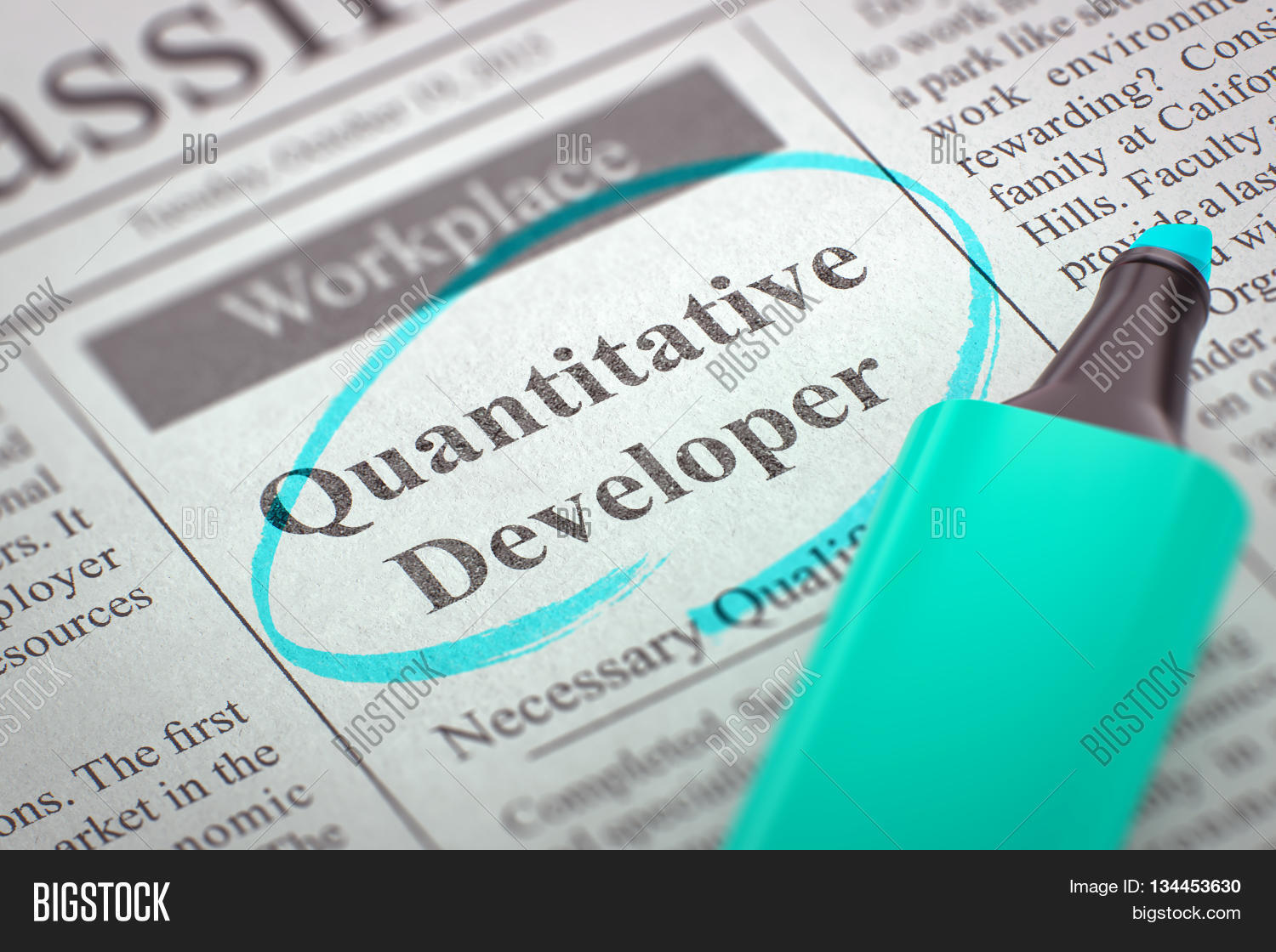 Quantitative Developer Image & Photo (Free Trial) | Bigstock