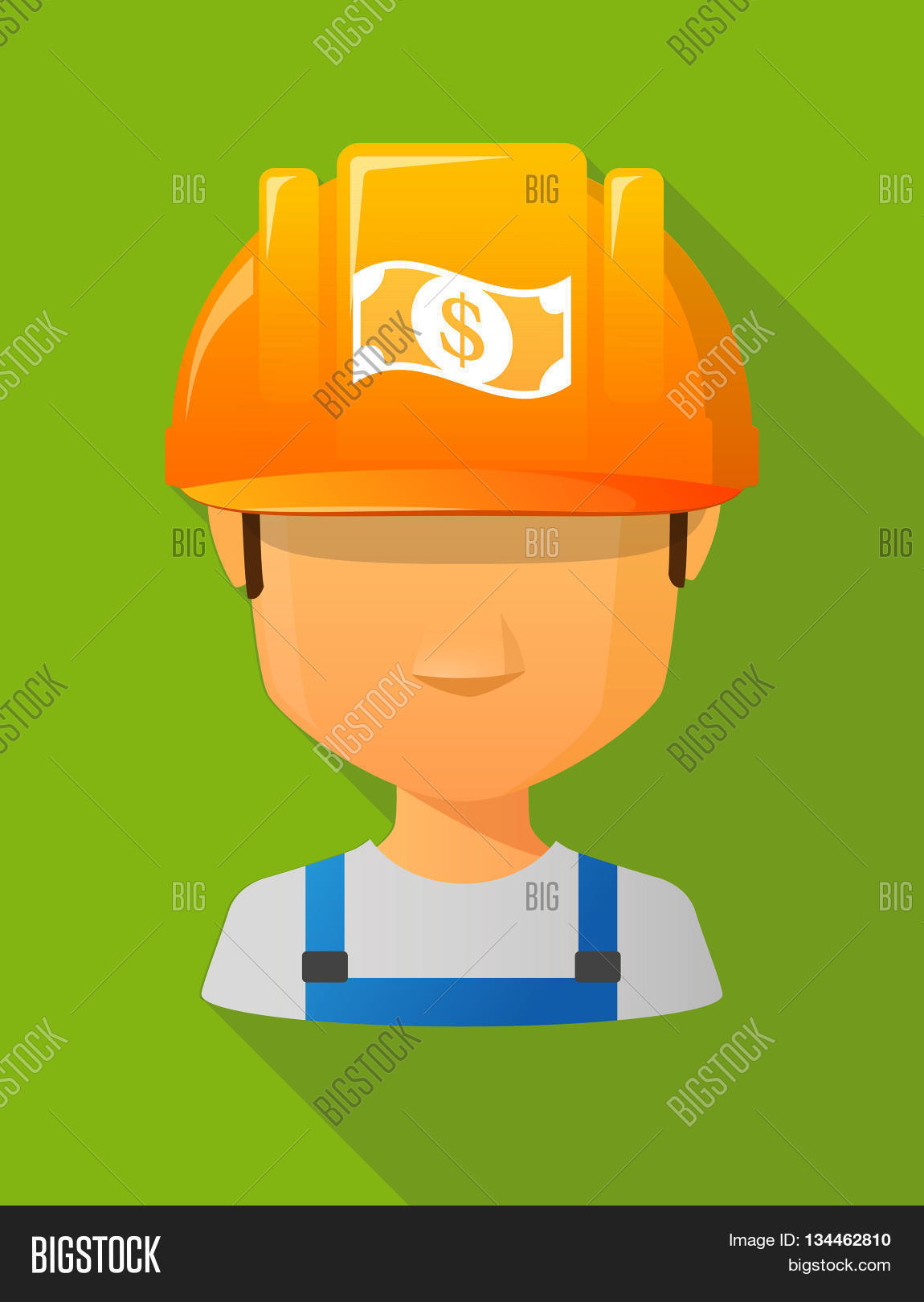 Worker Male Avatar Vector & Photo (Free Trial) | Bigstock