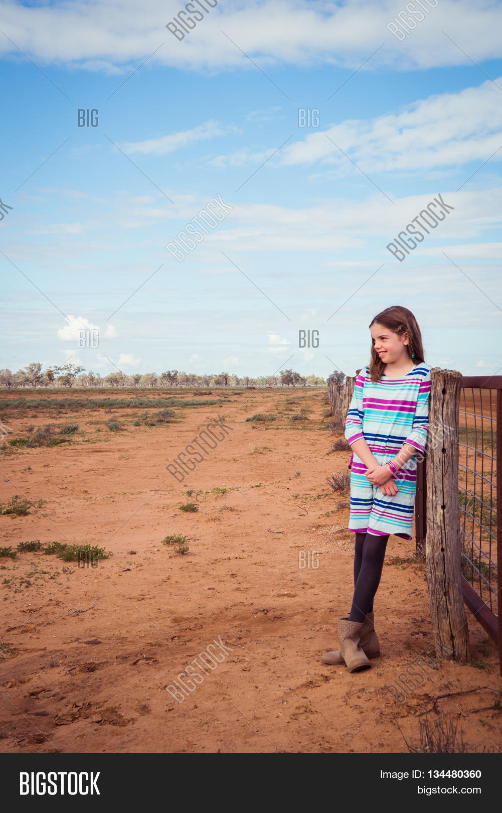 Young Girl Leaning On Image & Photo (Free Trial) | Bigstock