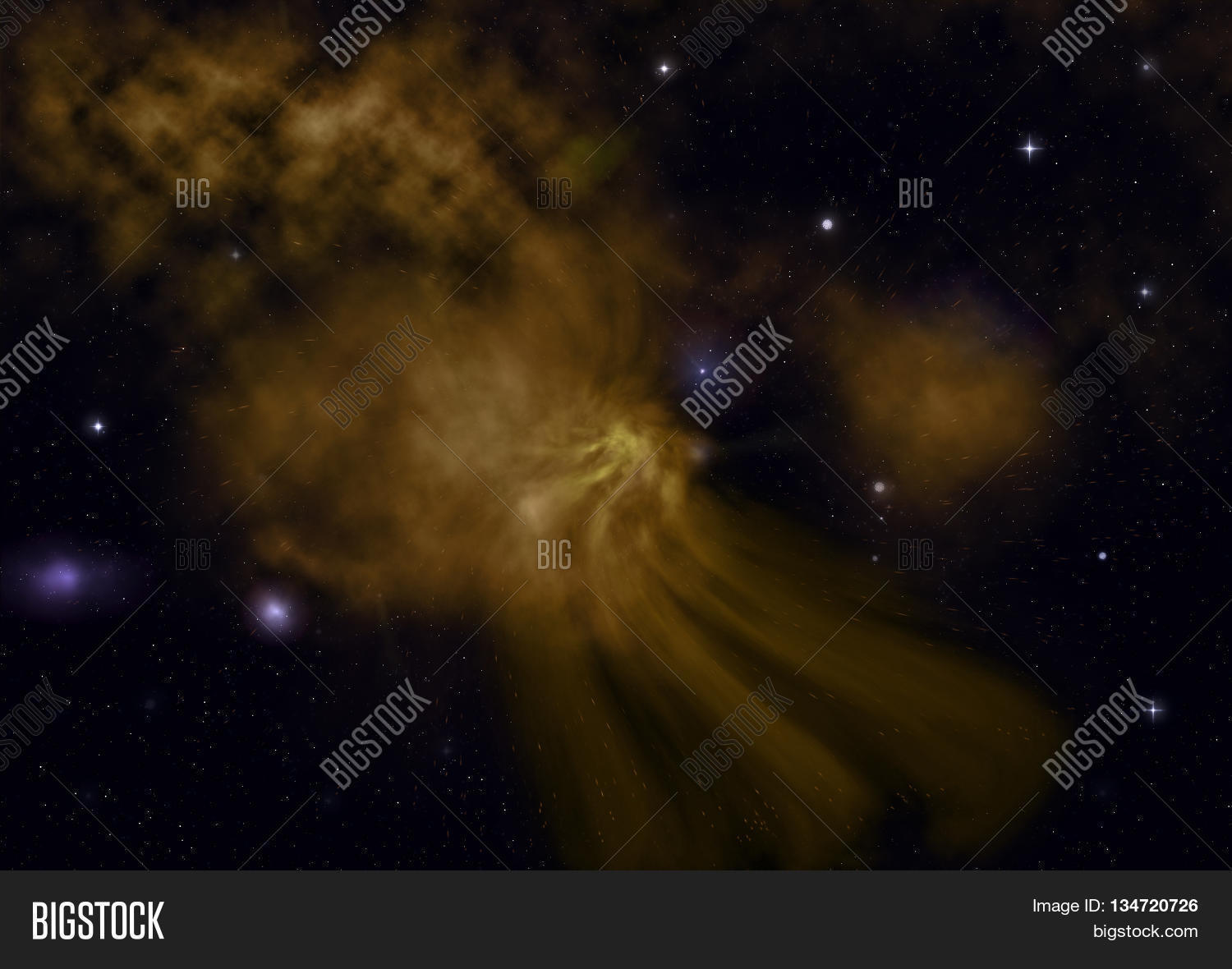 Star Field Space Image & Photo (Free Trial) | Bigstock