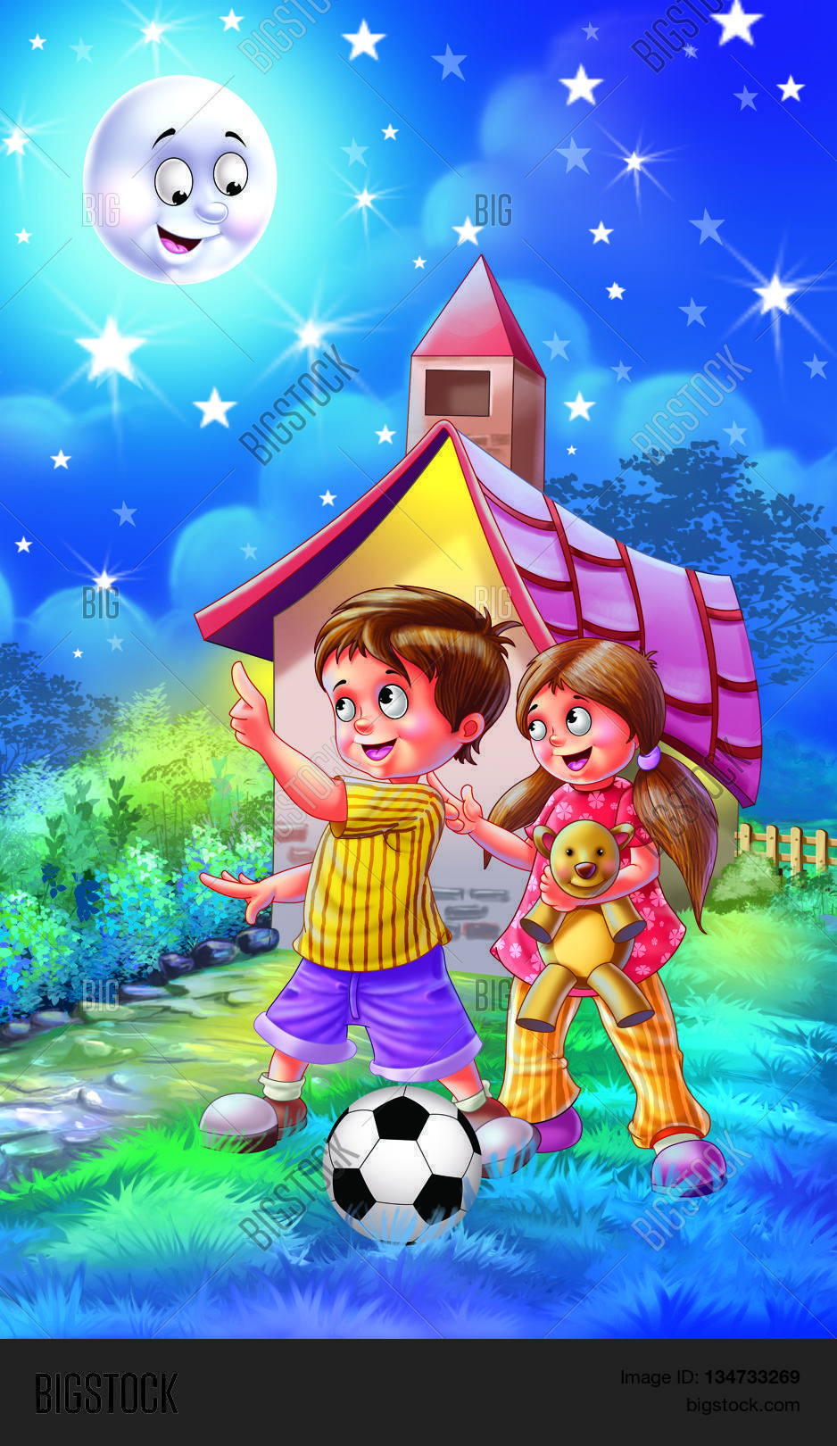 Moon Clipart For Kids