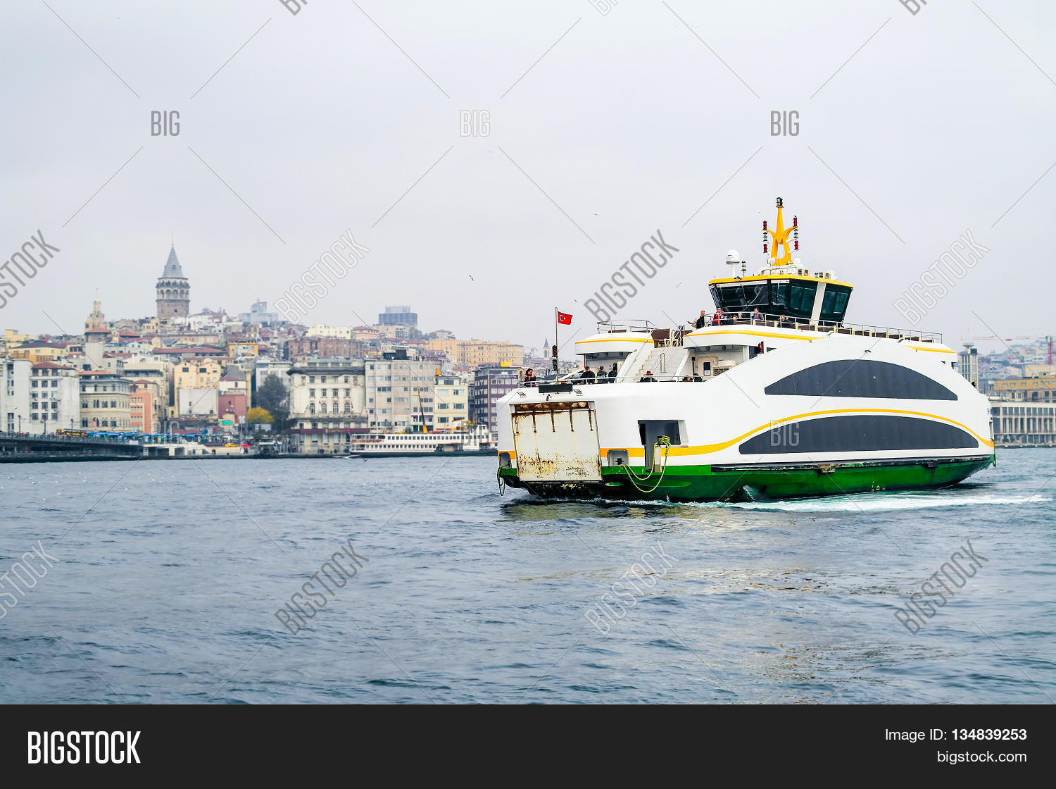 Istanbul Ferry On Image & Photo (Free Trial) | Bigstock
