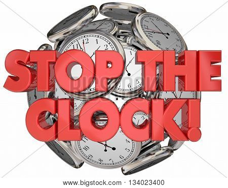 Stop Clock Break Time Image & Photo (Free Trial) | Bigstock