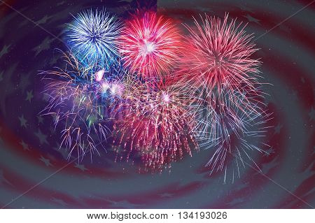 Fireworks American Image & Photo (Free Trial) | Bigstock