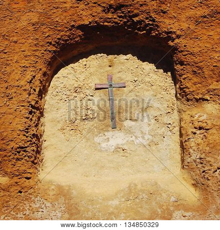 Cross Arch. Aged Photo Image & Photo (Free Trial) | Bigstock
