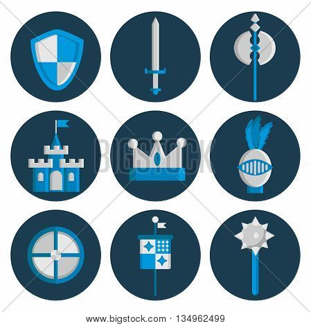 Knight Symbols Vector & Photo (Free Trial) | Bigstock