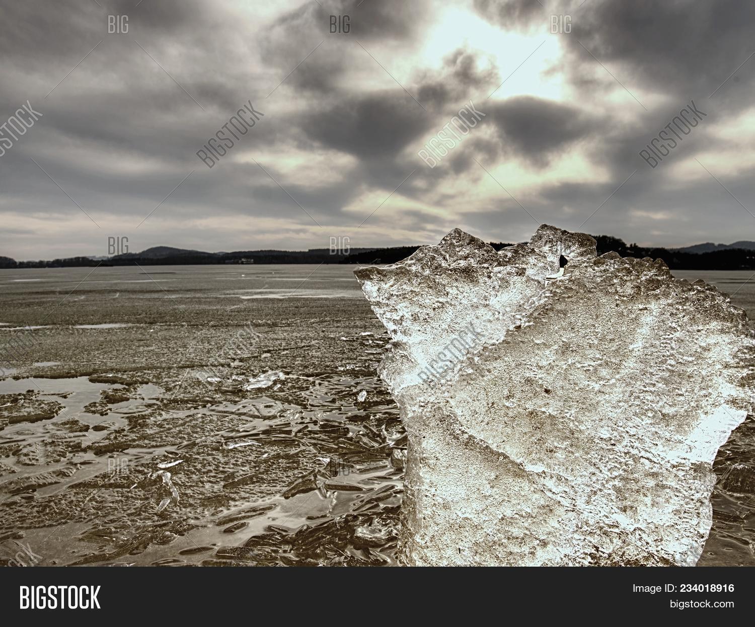 Icy Sheets Melting On Image & Photo (Free Trial) | Bigstock