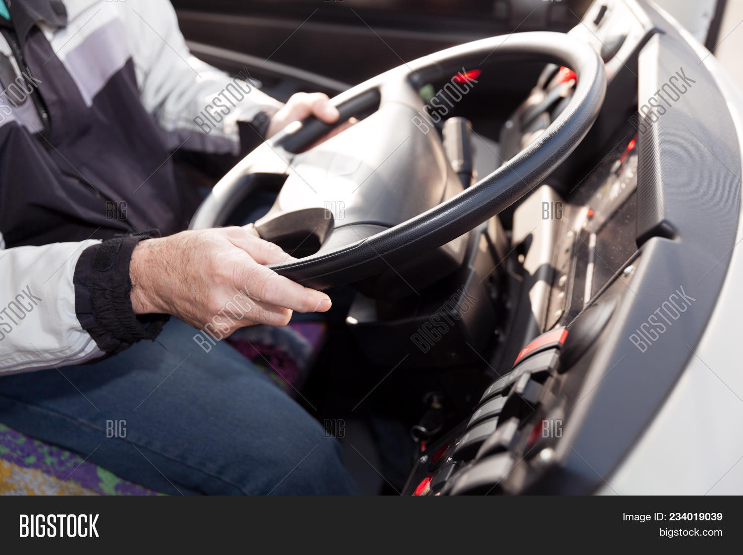 Truck Driver Work. Image & Photo (Free Trial) | Bigstock