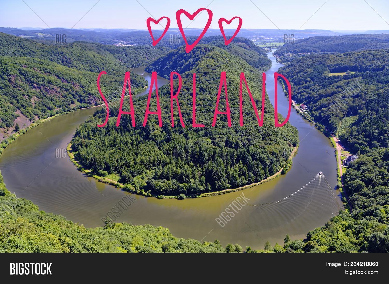 Saarschleife Saar Near Image & Photo (Free Trial) | Bigstock
