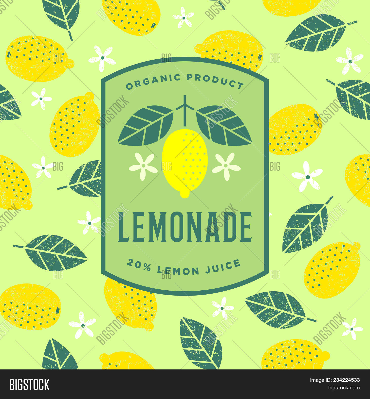 Lemon Logo. Lemonade Vector & Photo (Free Trial) | Bigstock