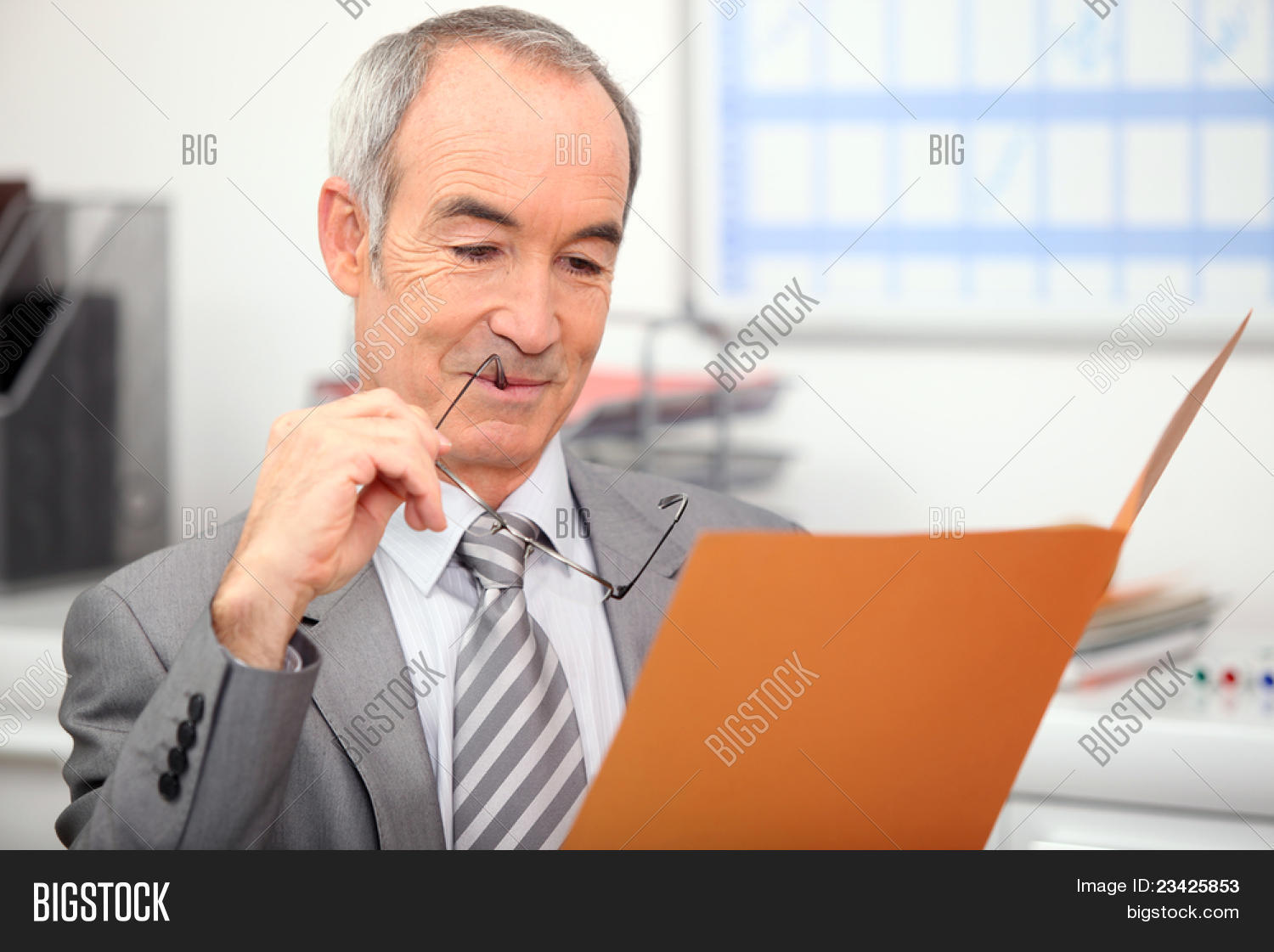 Recruiter Reading Job Image & Photo (Free Trial) | Bigstock