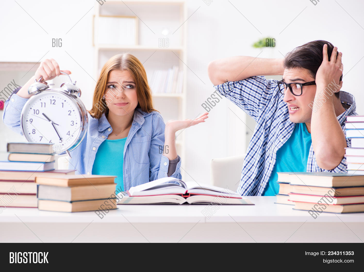 Two Students Runnng Image & Photo (Free Trial) | Bigstock