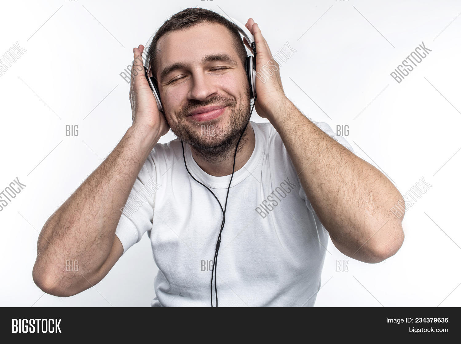 Nice Man Listening Image & Photo (Free Trial) | Bigstock