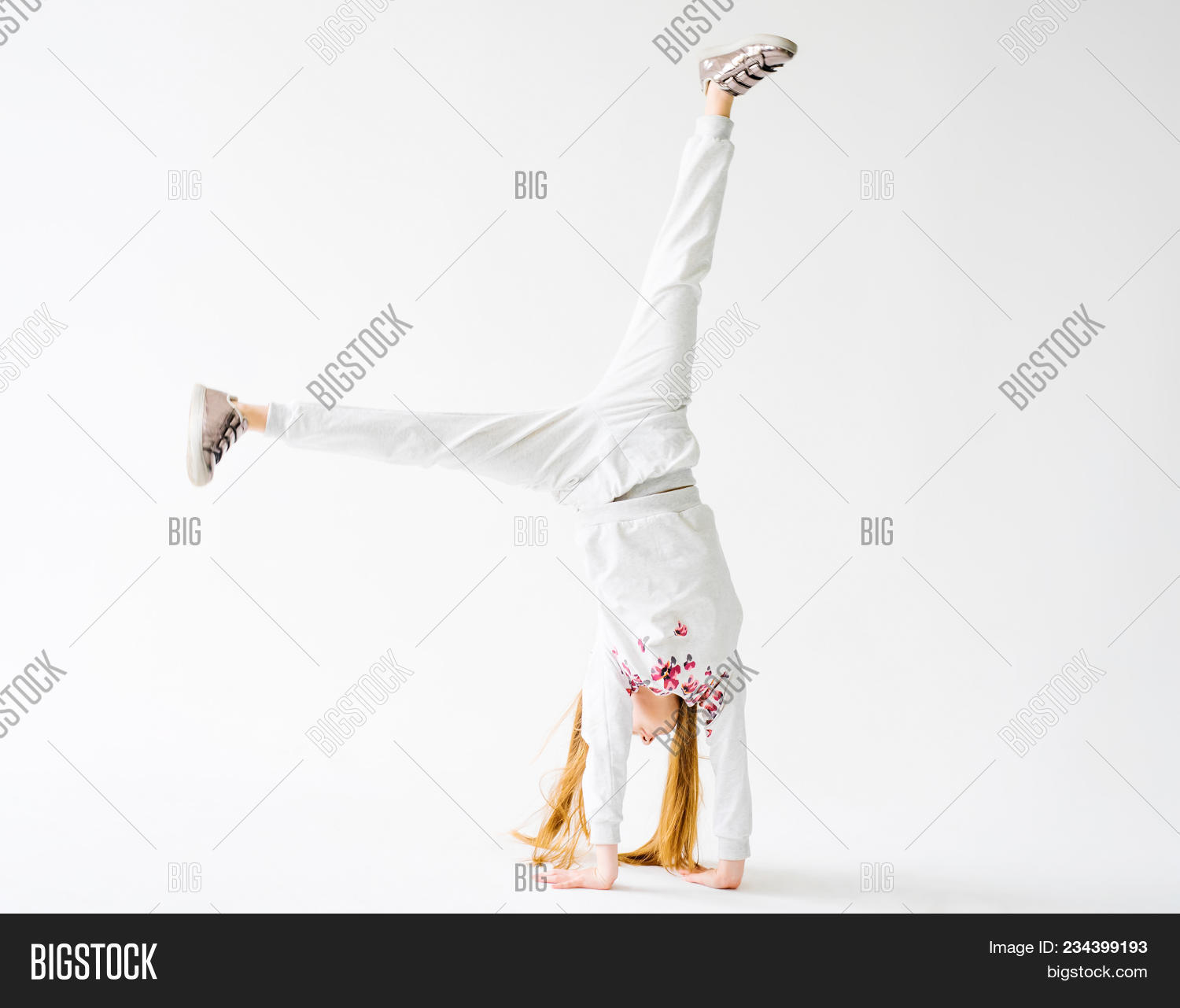 Active Little Girl Image & Photo (Free Trial) | Bigstock