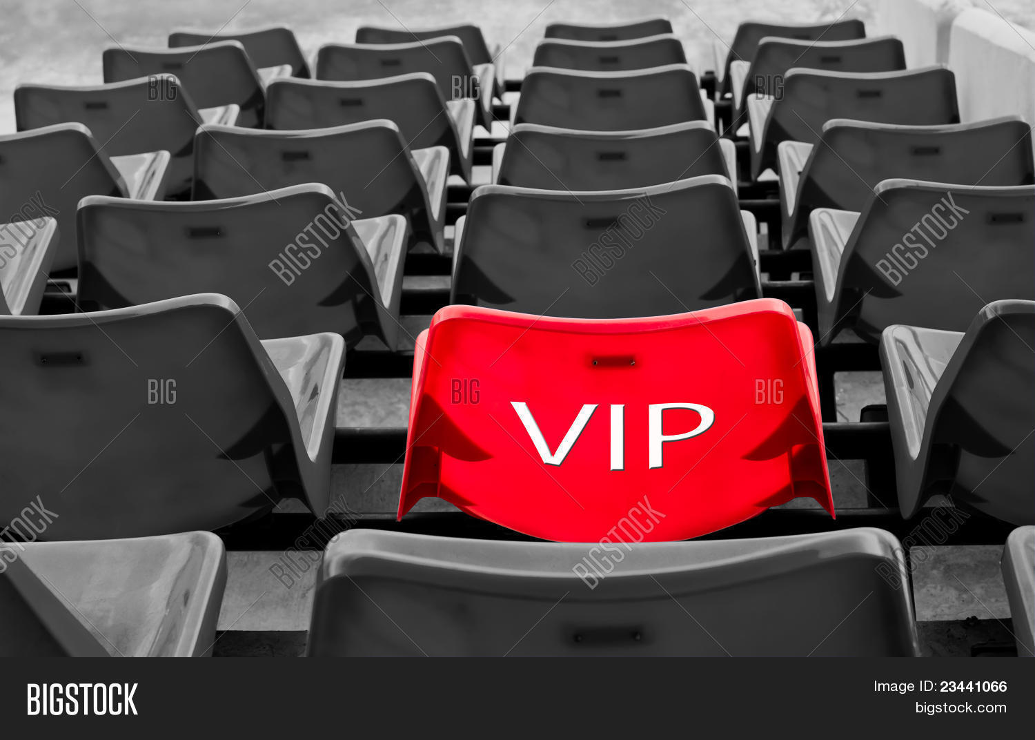 Red Vip Seat Football Image & Photo (Free Trial) | Bigstock