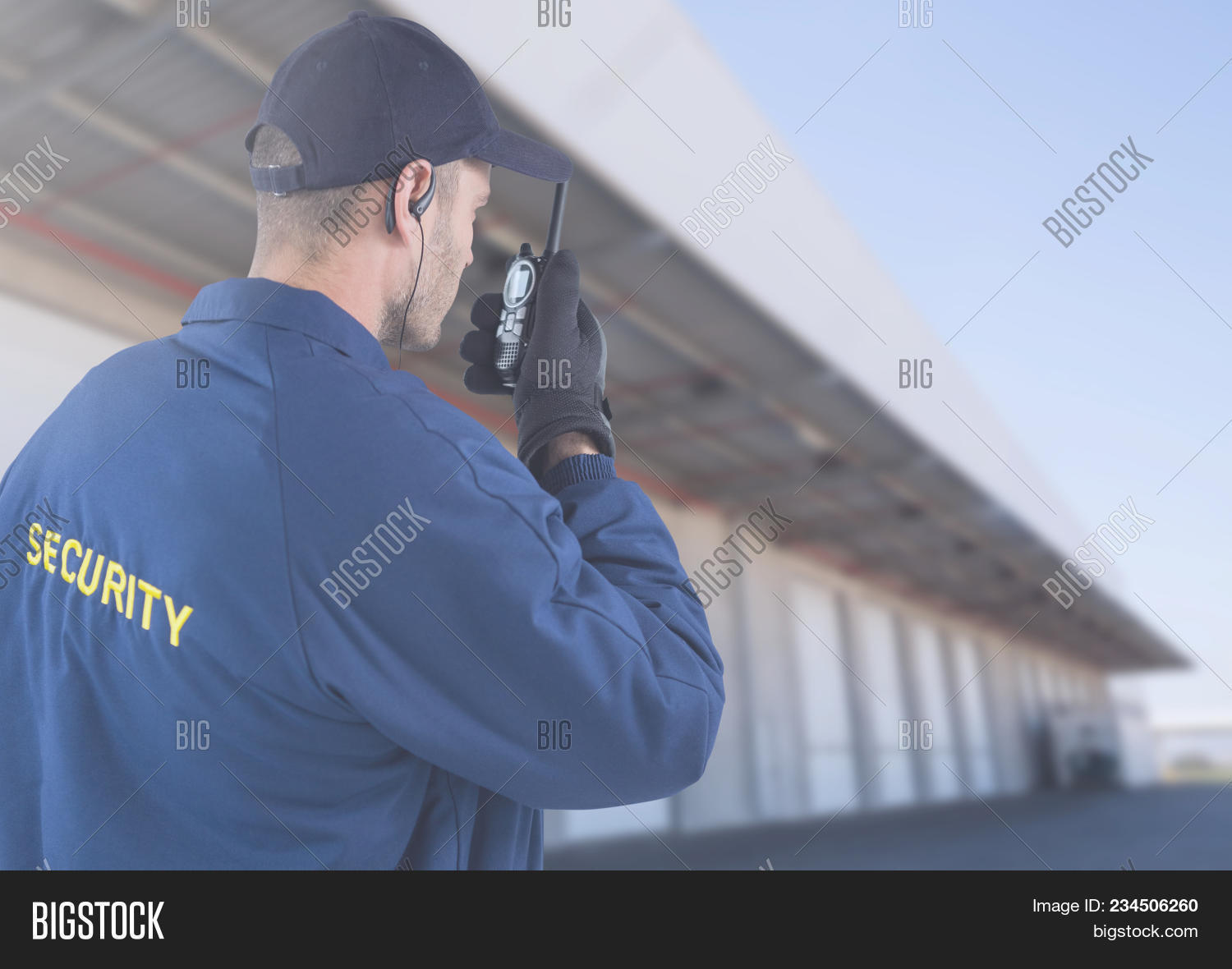 Security Man Outside Image & Photo (Free Trial) | Bigstock