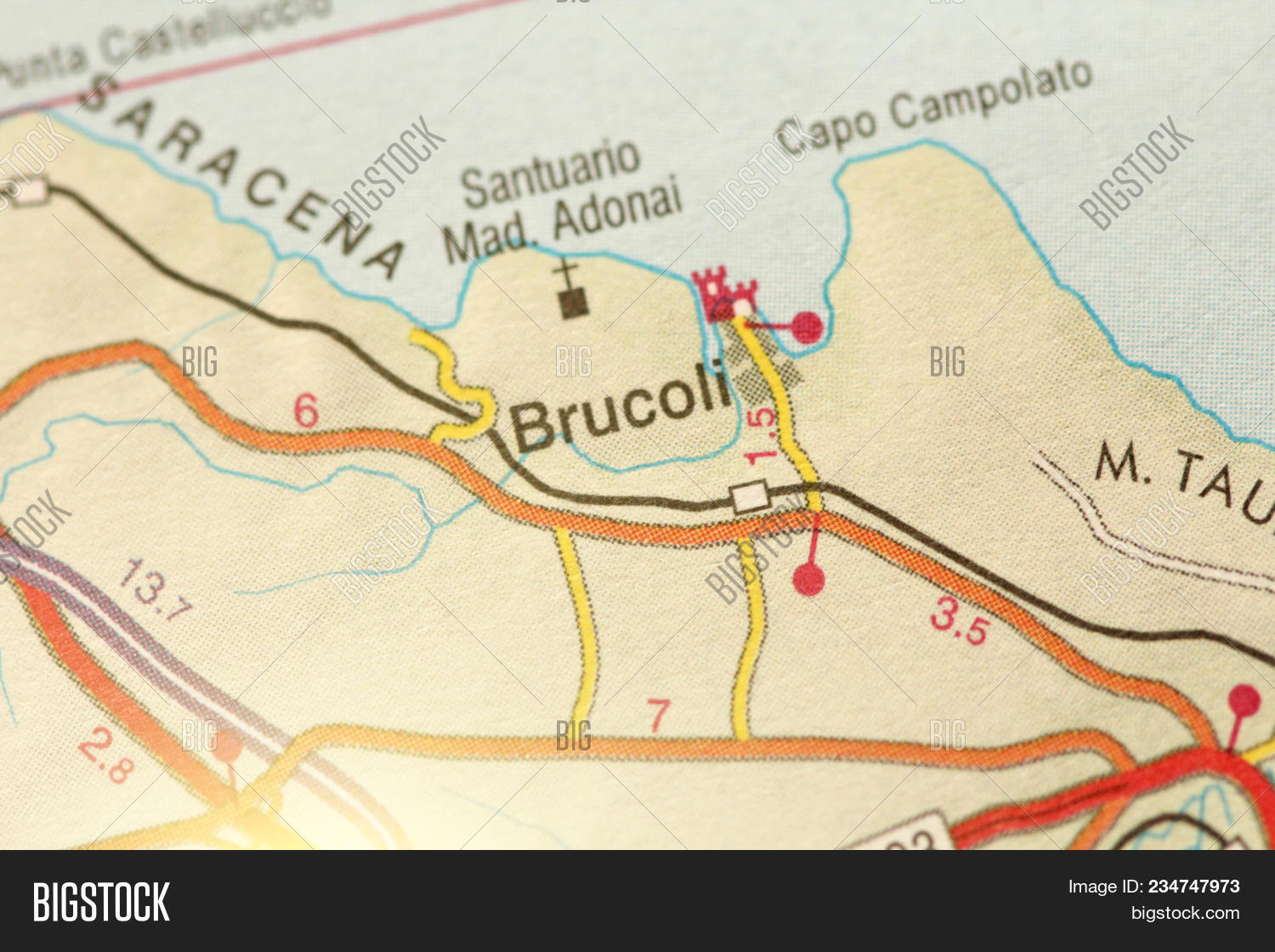 Brucoli. Island Sicily Image & Photo (Free Trial) | Bigstock