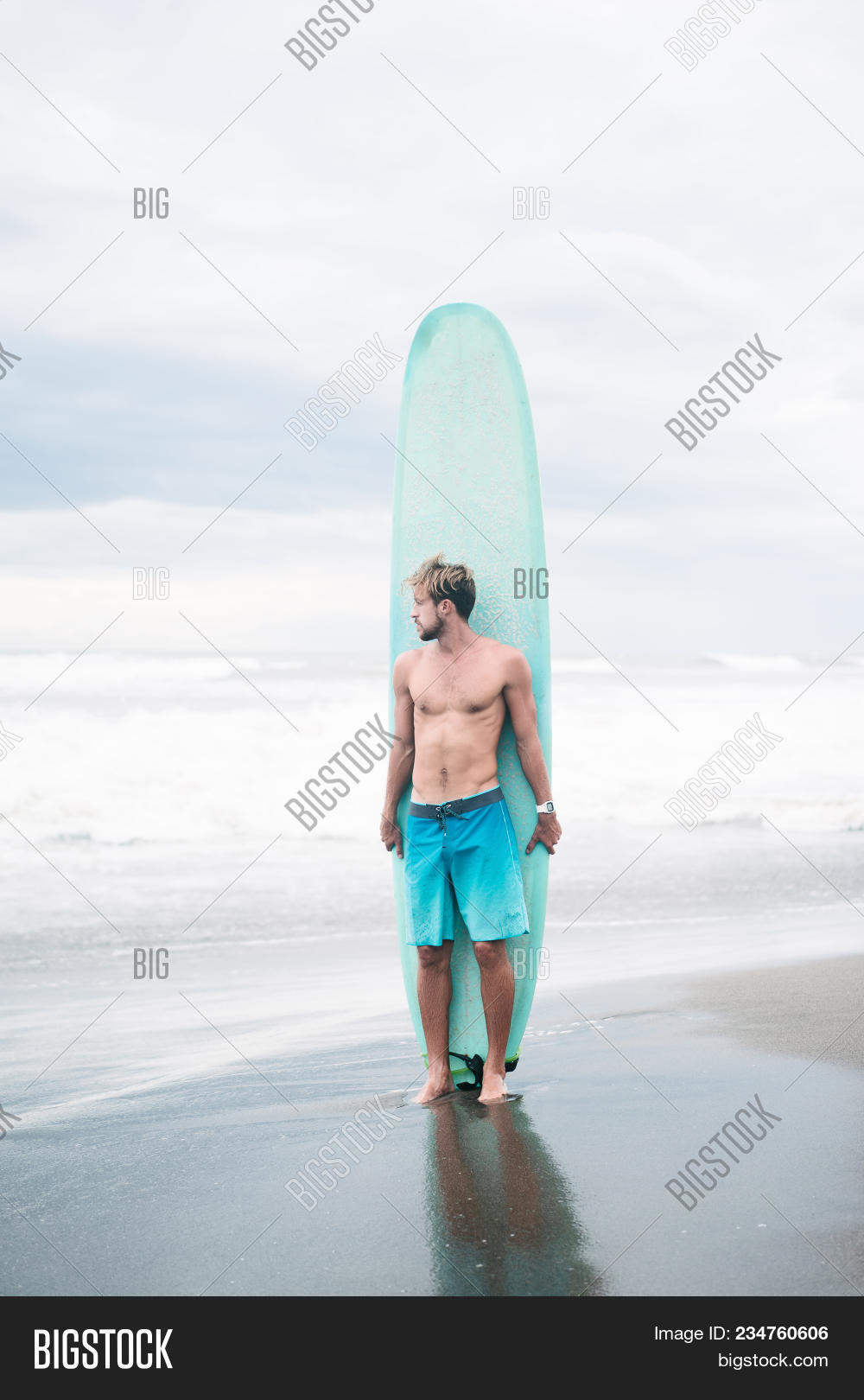 Shirtless Surfer Image & Photo (Free Trial) | Bigstock