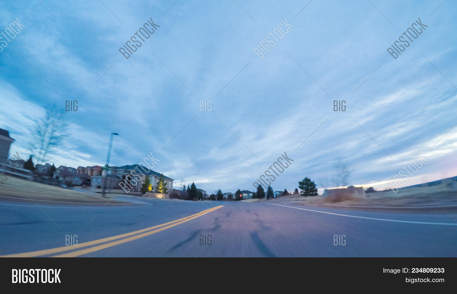Driving Suburbs Image & Photo (Free Trial) | Bigstock