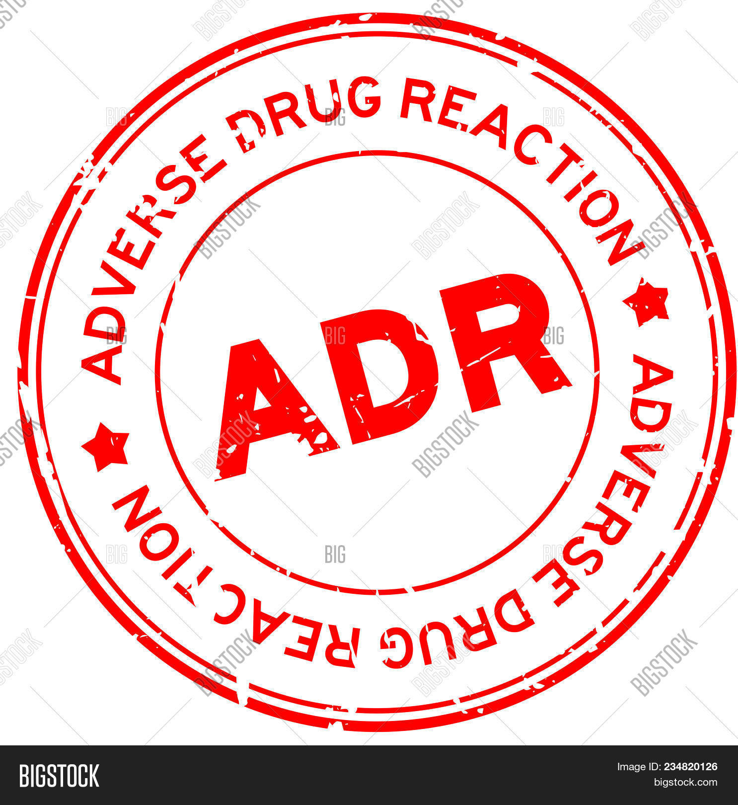 Grunge Red Adr ( Vector & Photo (Free Trial) | Bigstock