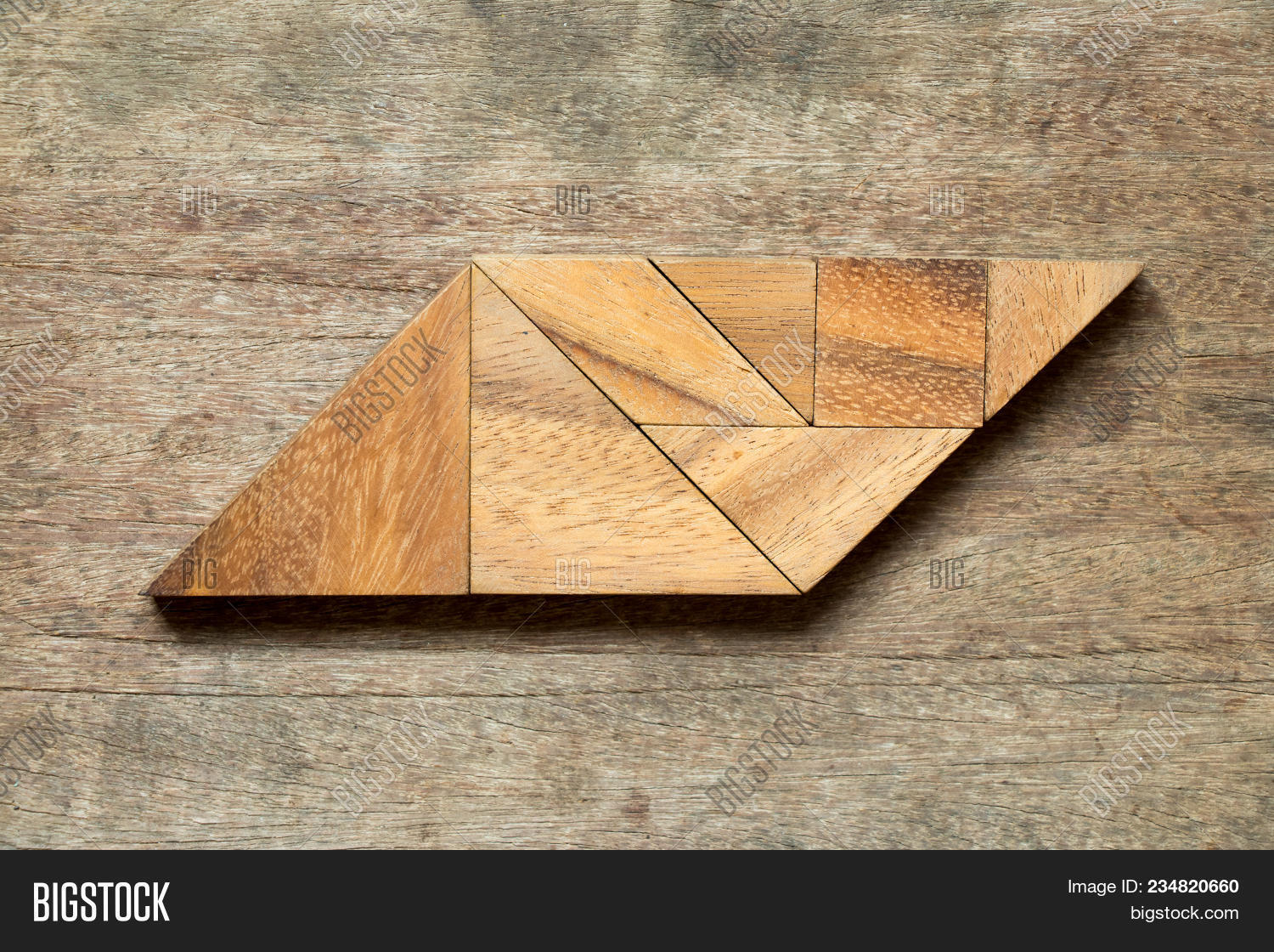 Tangram Puzzle Image & Photo (Free Trial) | Bigstock