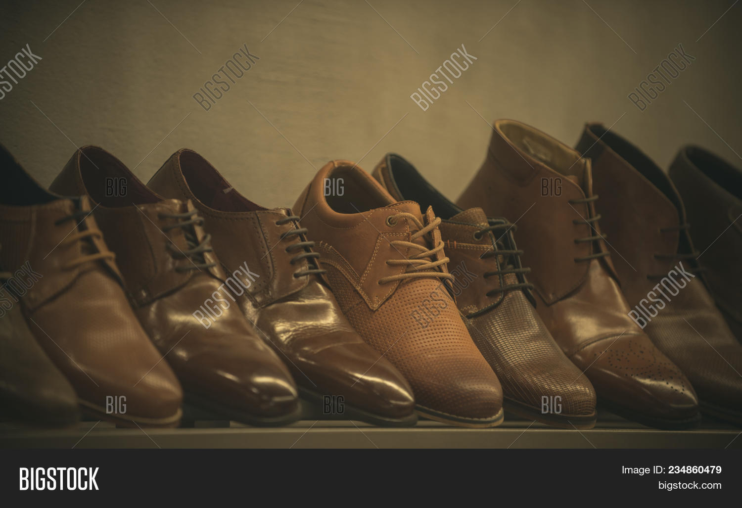 Row Leather Mens Shoes Image & Photo (Free Trial) | Bigstock