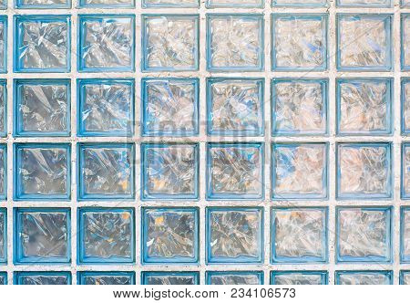Blue Glass Block Wall Image & Photo (Free Trial) | Bigstock