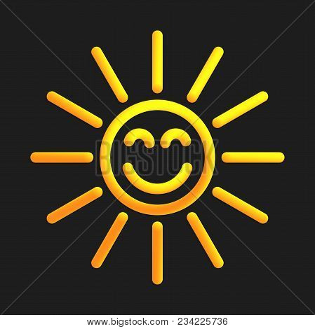 Sun Straight Rays 3d Vector & Photo (Free Trial) | Bigstock