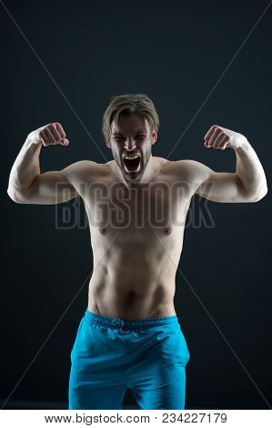 Angry Macho Show Image & Photo (Free Trial) | Bigstock
