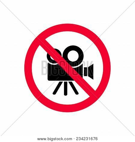 No Video Camera Vector & Photo (Free Trial) | Bigstock