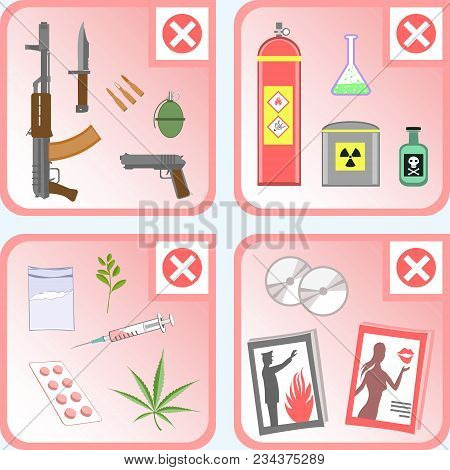 Customs Prohibition Vector & Photo (Free Trial) | Bigstock