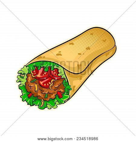 Burrito Pop 矢量图和照片（免费试用） | Bigstock