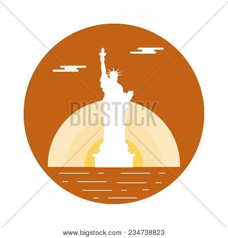 Statue Liberty, Sun Vector & Photo (Free Trial) | Bigstock
