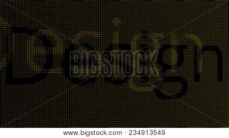 Retro Digital Font Image & Photo (Free Trial) | Bigstock