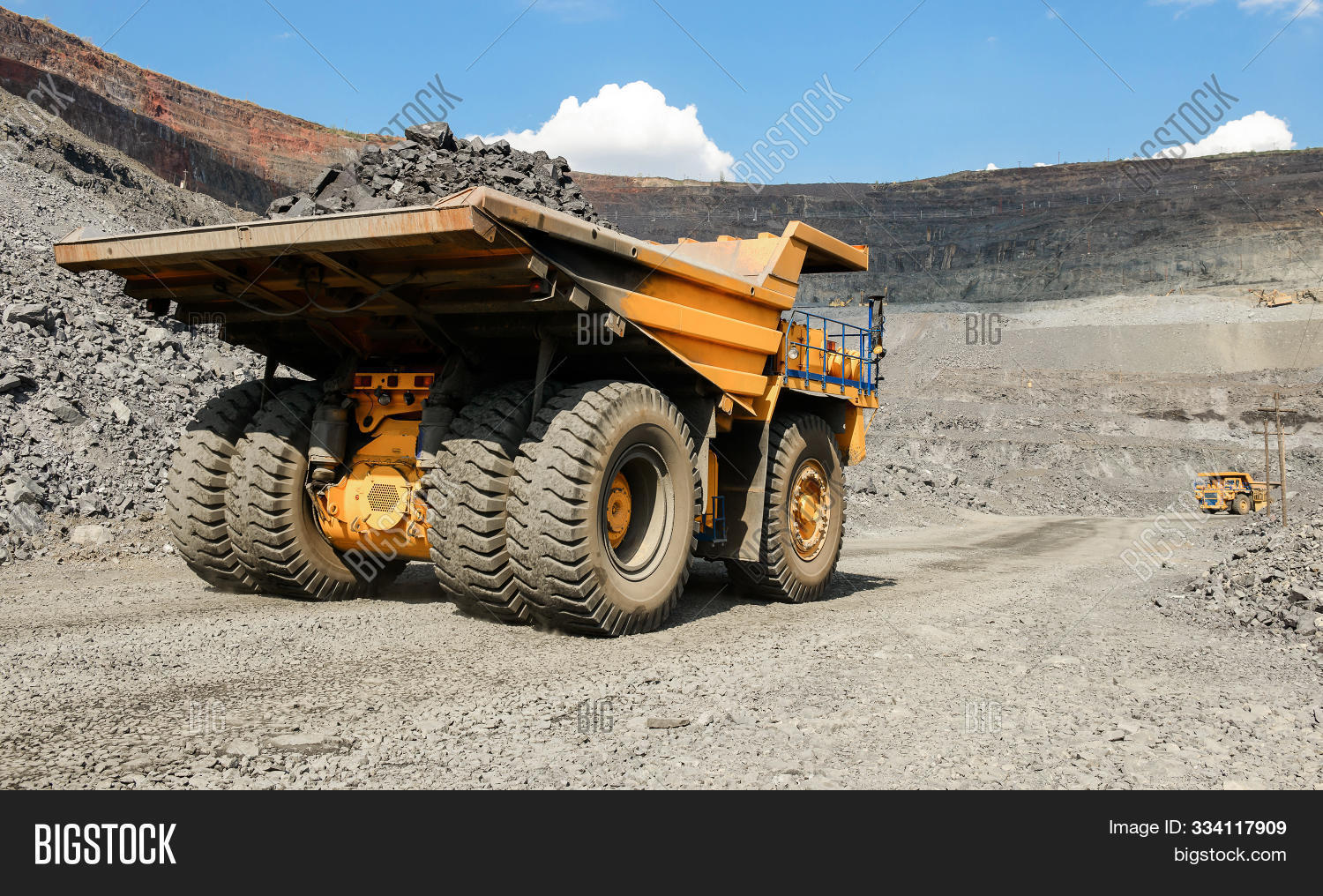 Quarry Truck Carries Image & Photo (Free Trial) | Bigstock