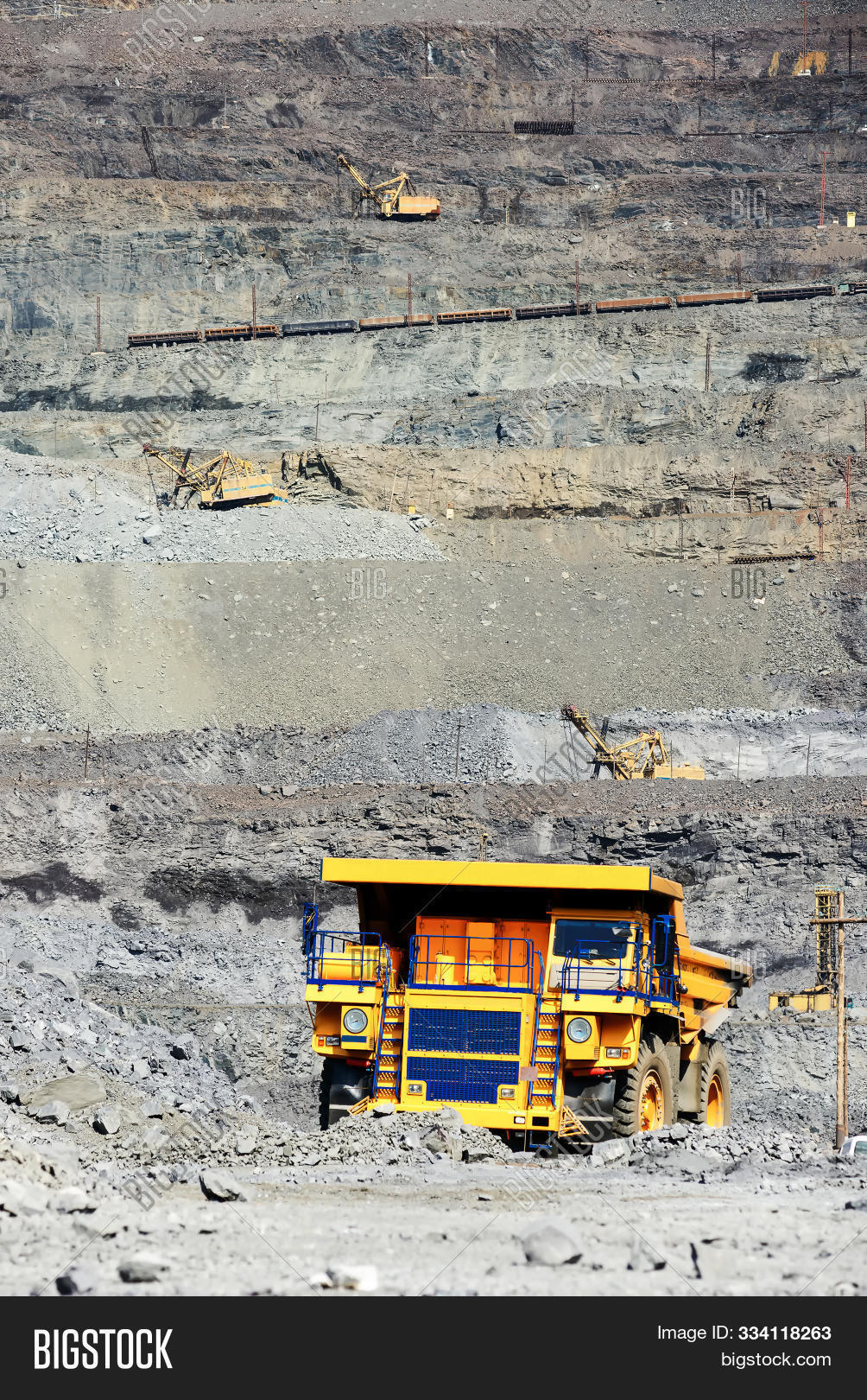 Quarry Truck Carries Image & Photo (Free Trial) | Bigstock