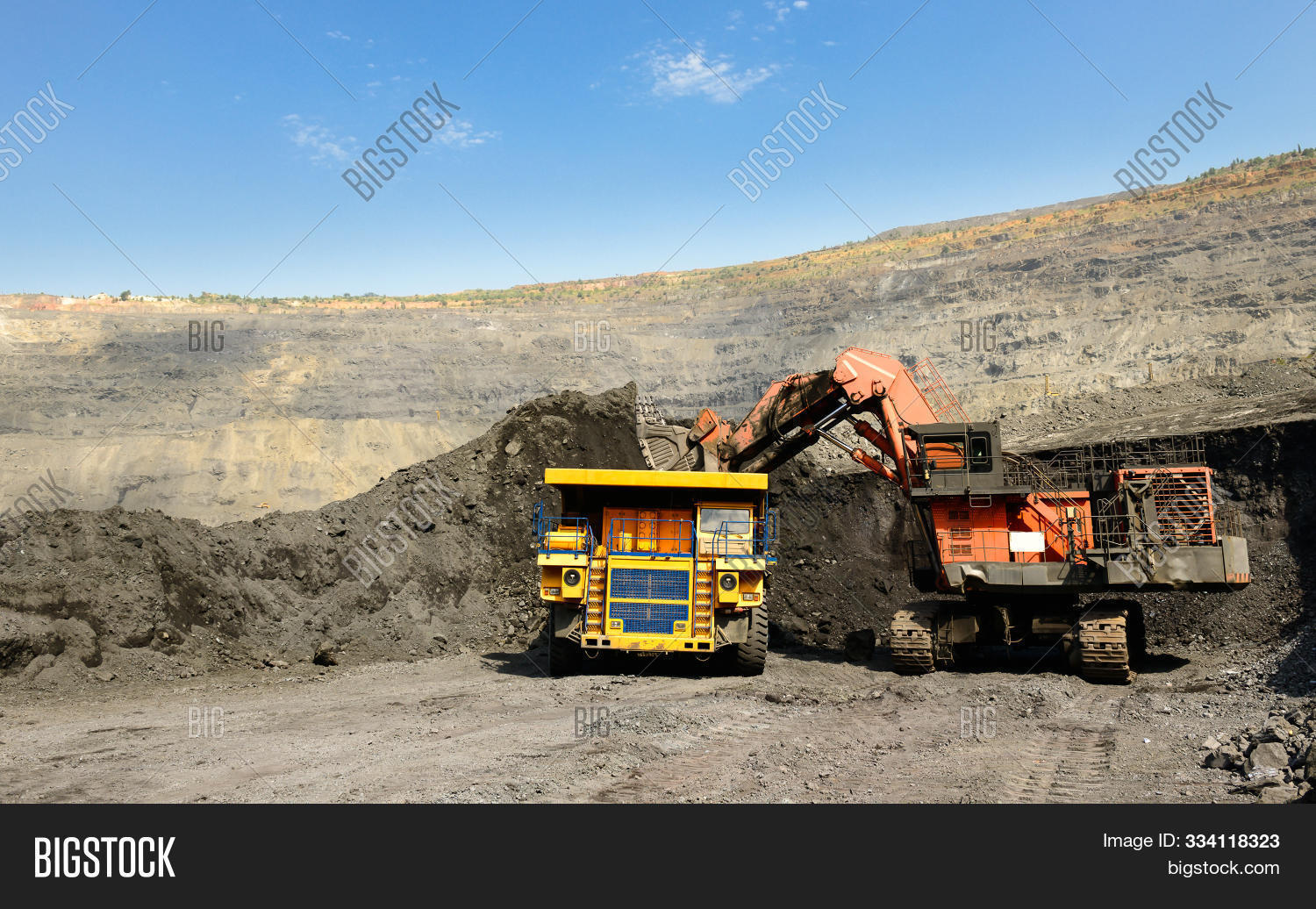 Quarry Truck Carries Image & Photo (Free Trial) | Bigstock