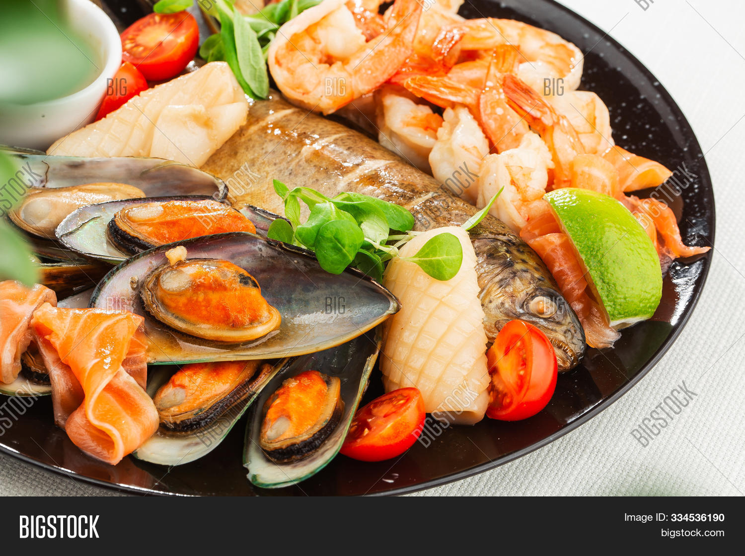 Grilled Mixed Seafood