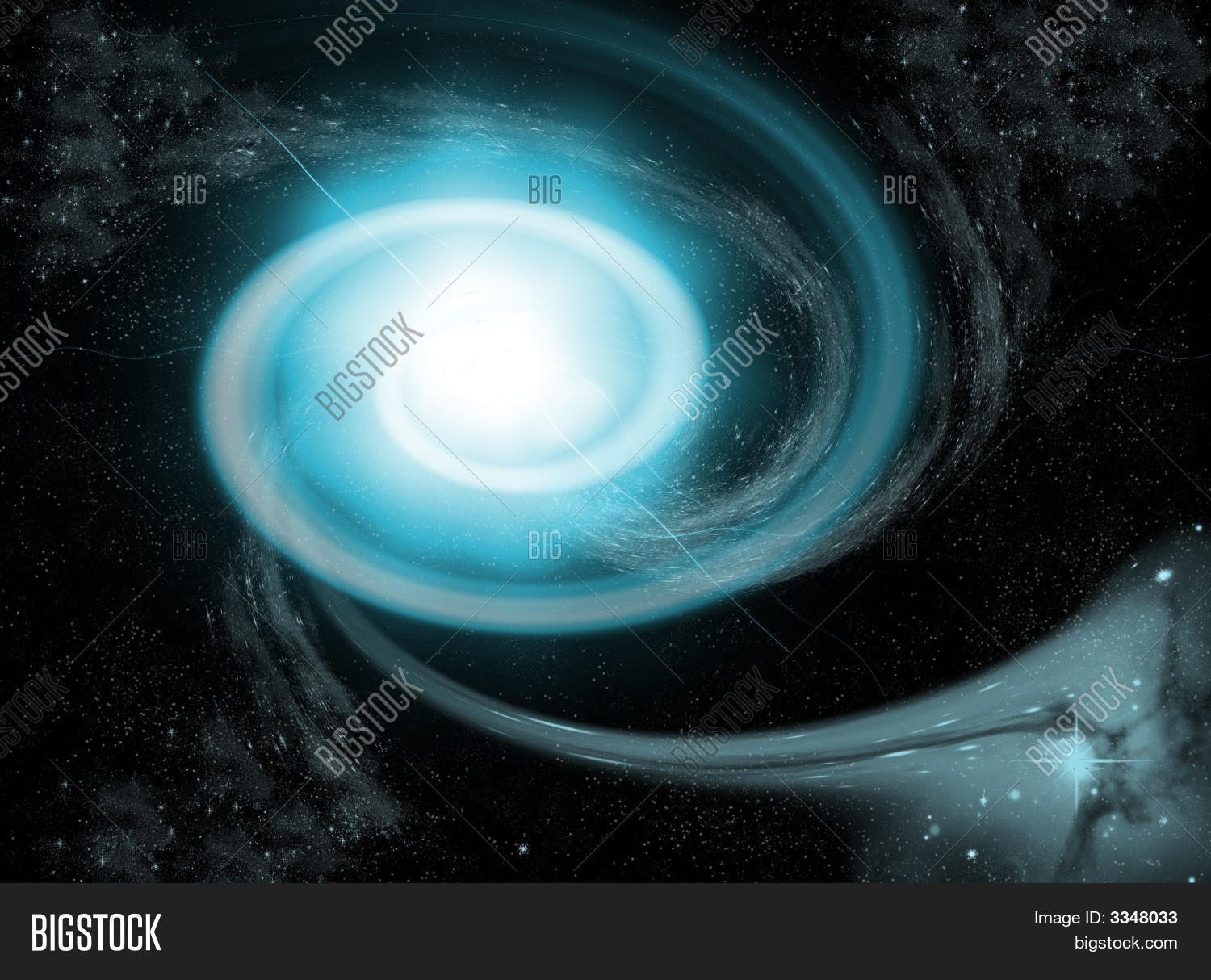 Blue Nebula Space, Image & Photo (Free Trial) | Bigstock