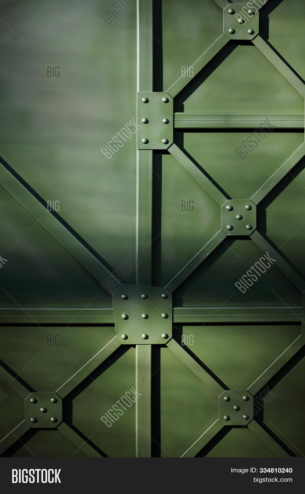 Army Green Metal Texture