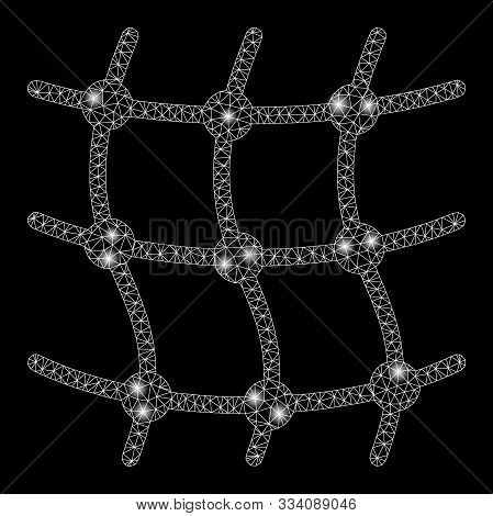 Glowing Mesh Grid Vector & Photo (Free Trial) | Bigstock