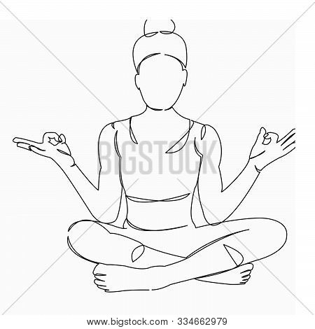 Meditation Drawings Images, Illustrations & Vectors (Free) - Bigstock