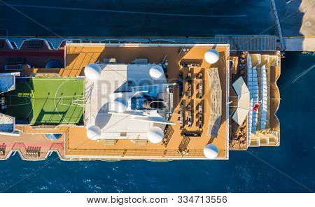 Top View Cruise Ship Image & Photo (Free Trial) | Bigstock