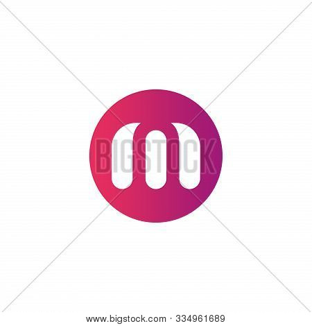 Initial Letter M Vector & Photo (Free Trial) | Bigstock