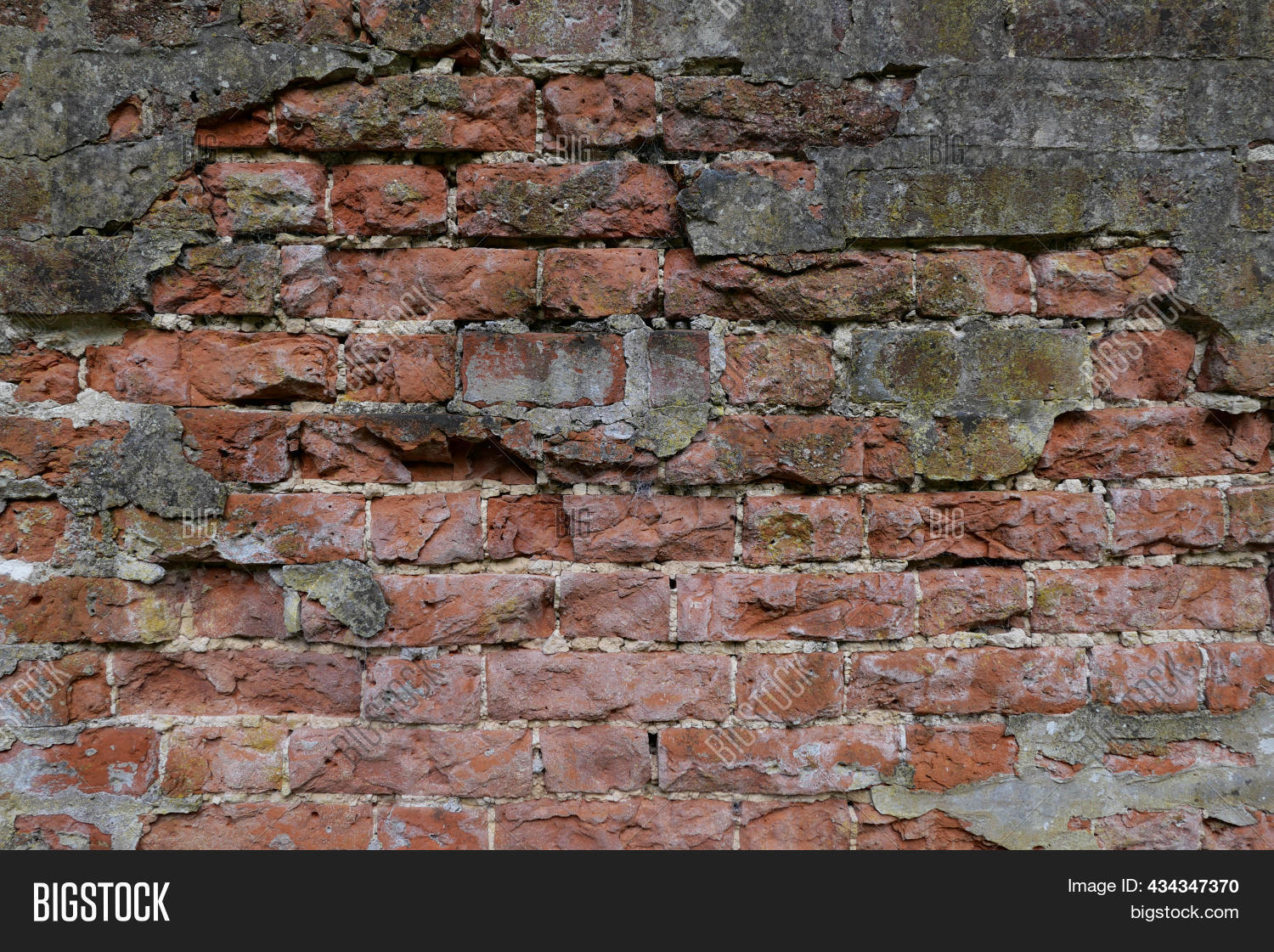 Old Worn Wall Showing Image & Photo (Free Trial) | Bigstock