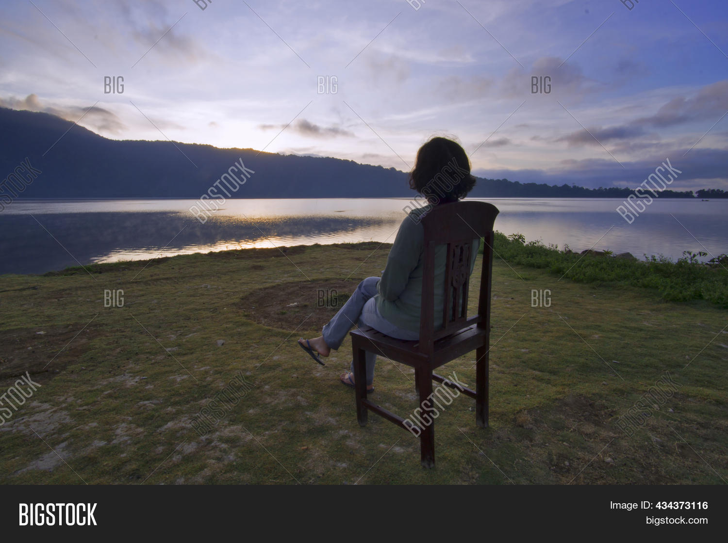 Relax Person Sitting Image & Photo (Free Trial) | Bigstock