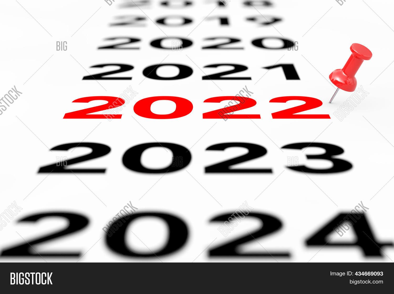 New 2022 Year Sign Red Image & Photo (Free Trial) | Bigstock