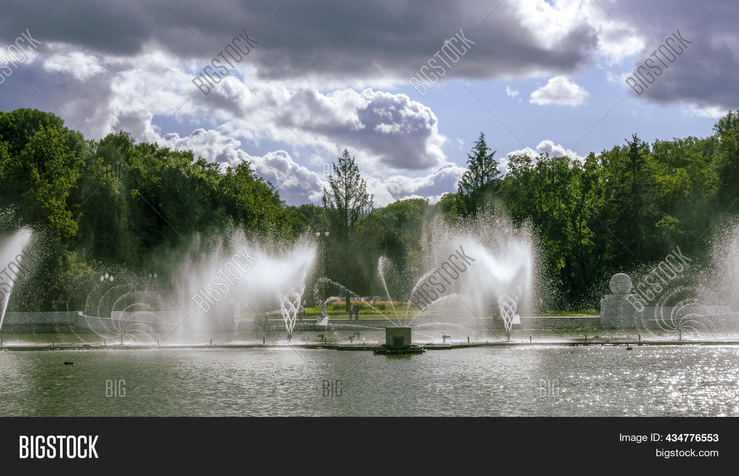 Water Fountain. Top Image & Photo (Free Trial) | Bigstock