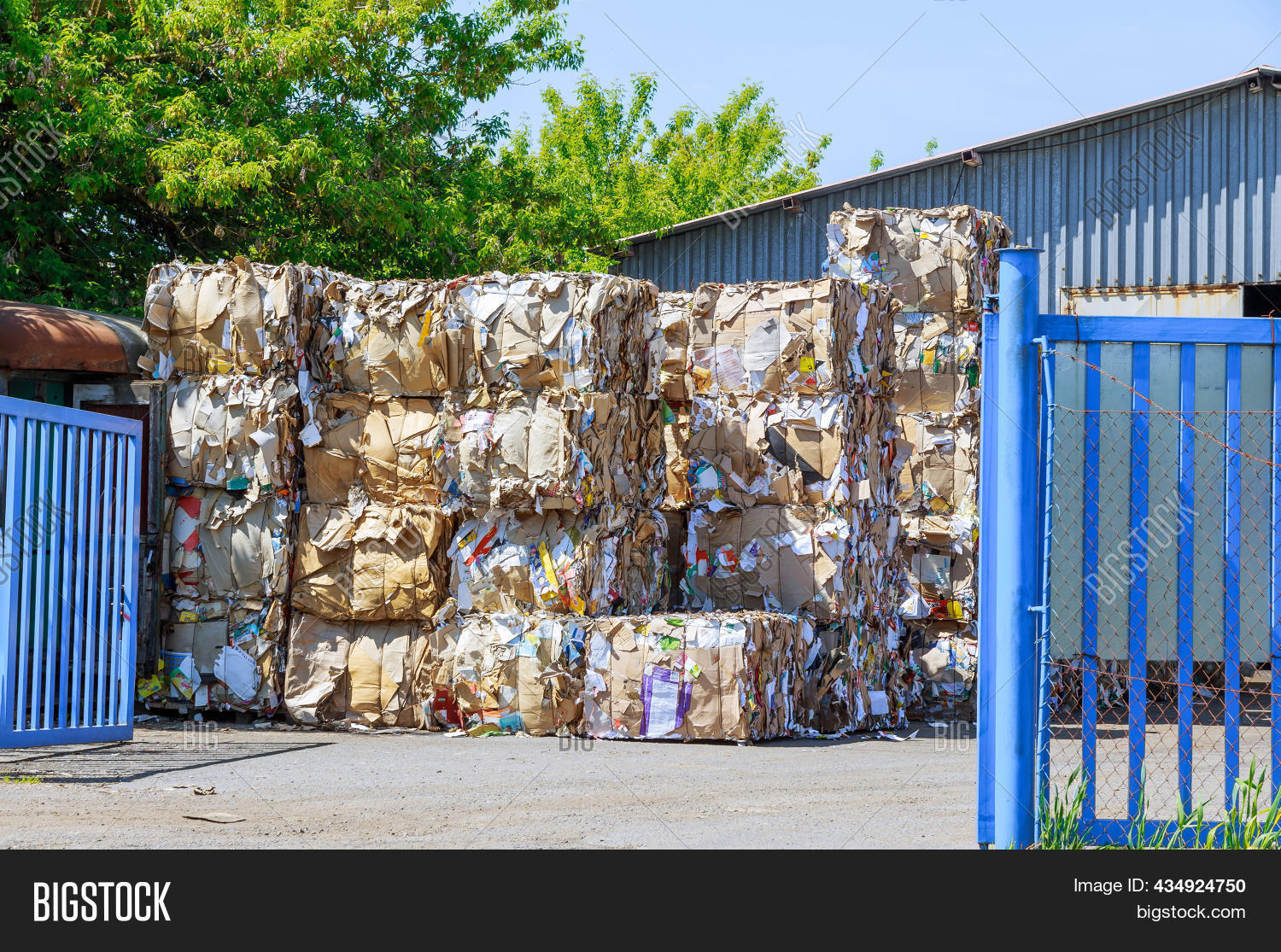 Waste Paper Bales Image & Photo (Free Trial) | Bigstock