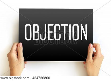 Objection Images, Illustrations & Vectors (Free) - Bigstock